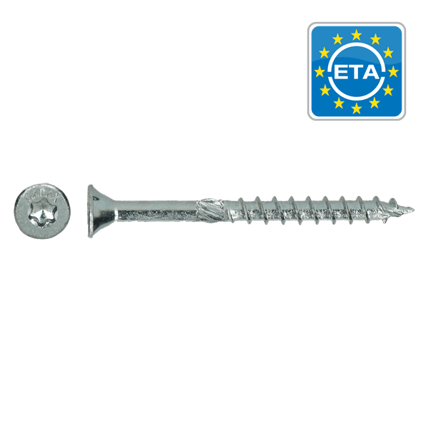 Acheter Vis à Bois Universelle Hapax TF-T30 Zn - Ø6x100 mm (100 pces ...